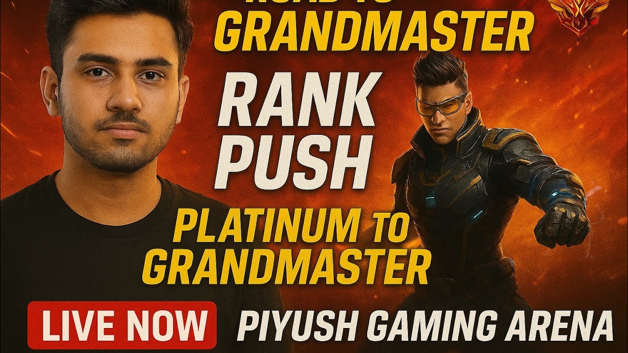 rank push by piyush gaming arena - YouTube