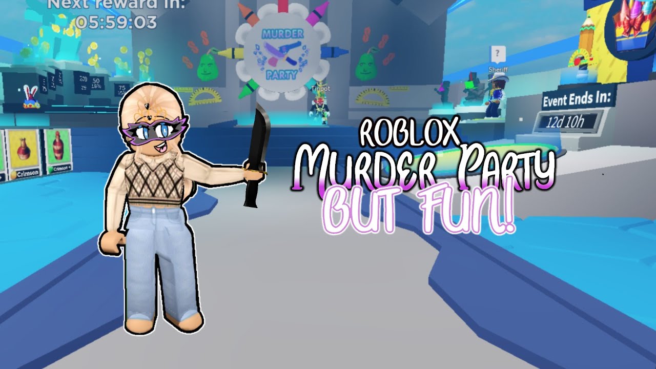 Roblox Murder Party..But Fun! *With Voice* | Roblox Murder Party - YouTube
