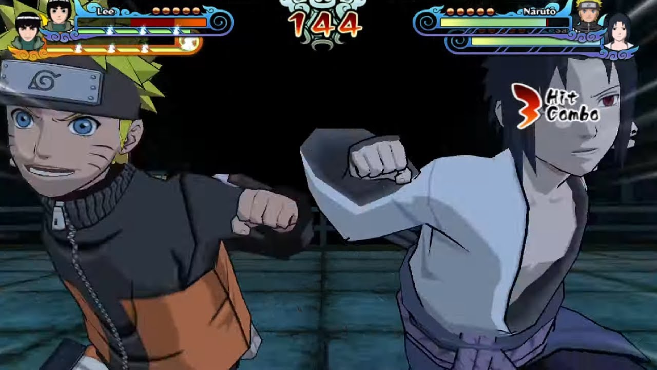 Team 7 Two Man Squad Matches - Naruto Clash of Ninja Revolution Netplay ...