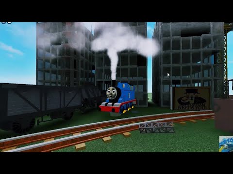 THOMAS AND FRIENDS Crashes Surprises Thomas hits the building (Thomas ...