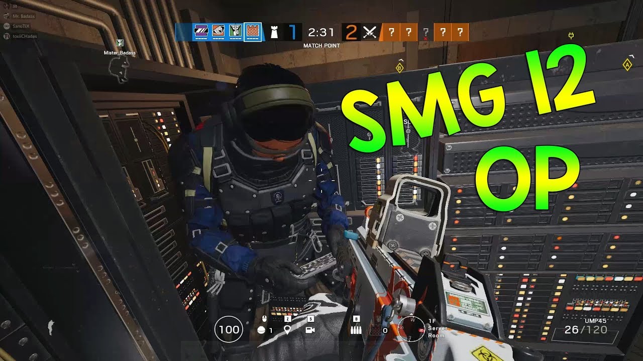 SMG 12 OP - Rainbow Six Siege - YouTube