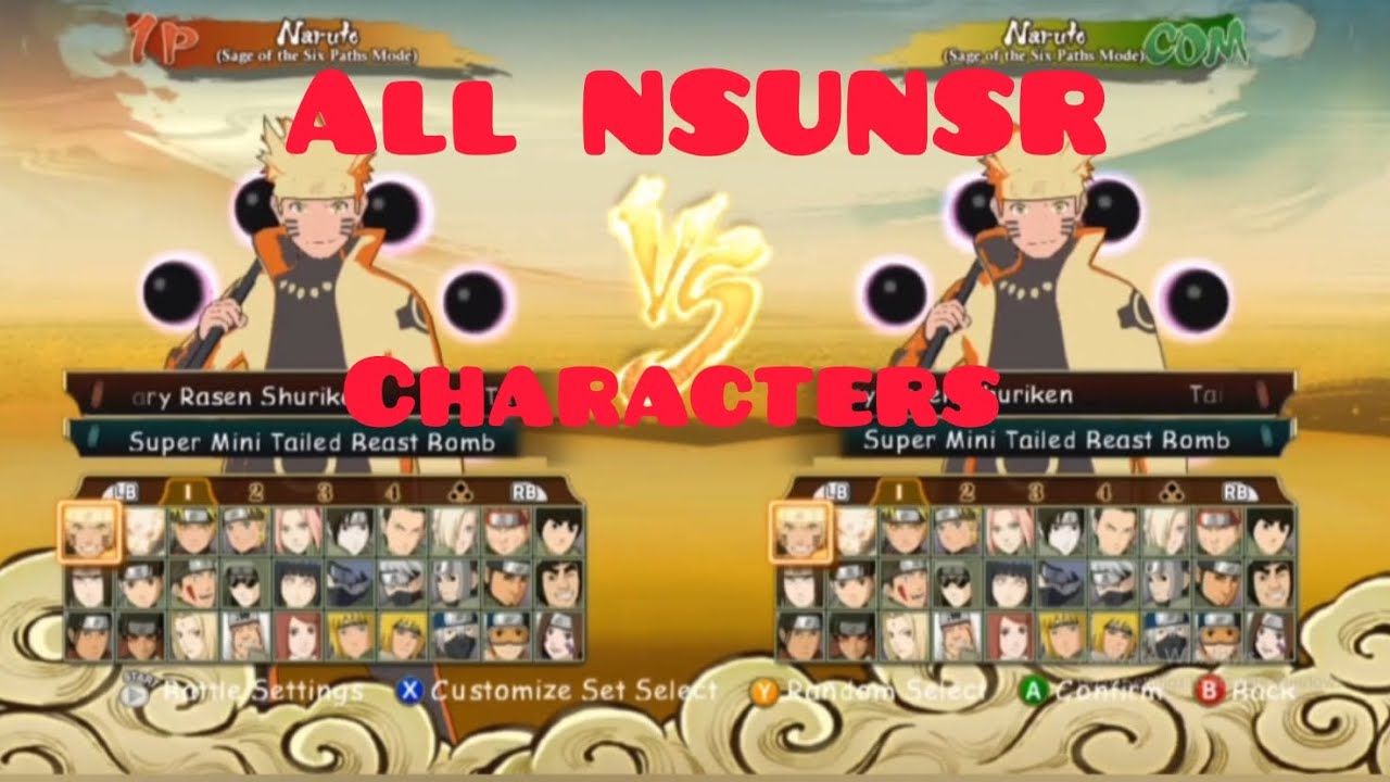 mod Naruto storm 4 in Naruto storm revolution. | مود ناروتو رابع في ...