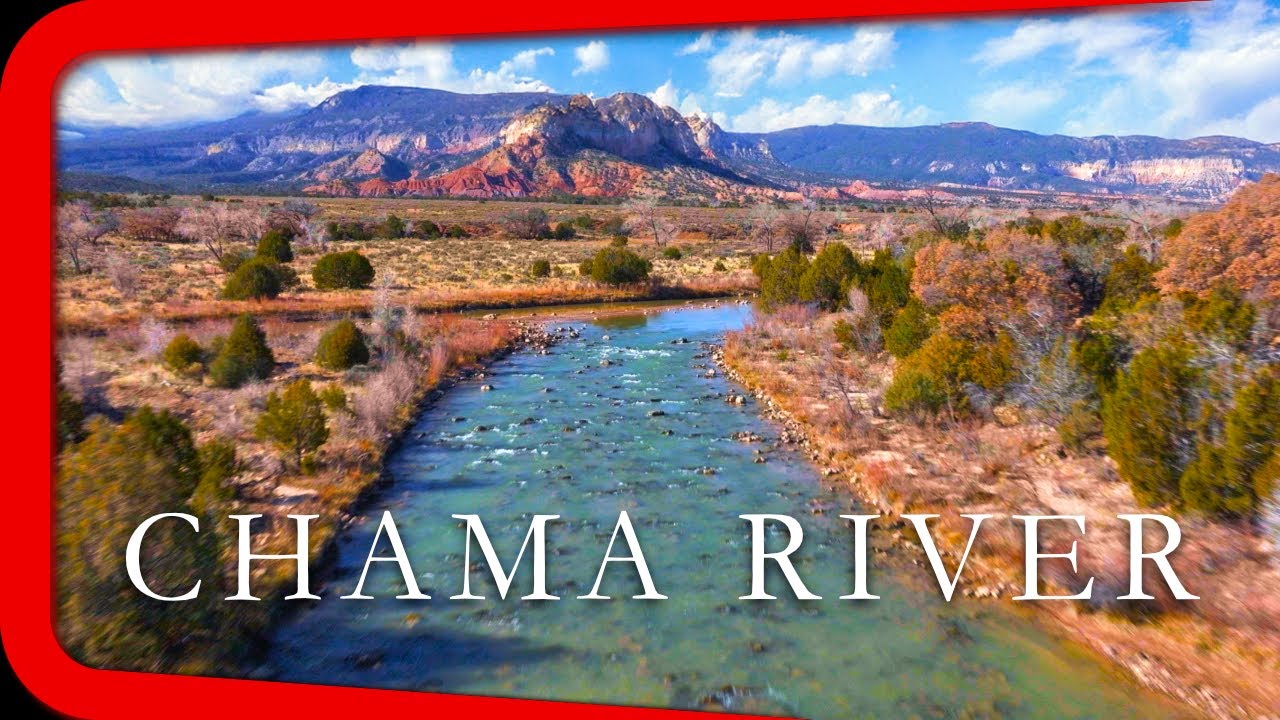 DRONE FLIGHT- E35: Chama River | Chama River Canyon Wilderness, NM ...