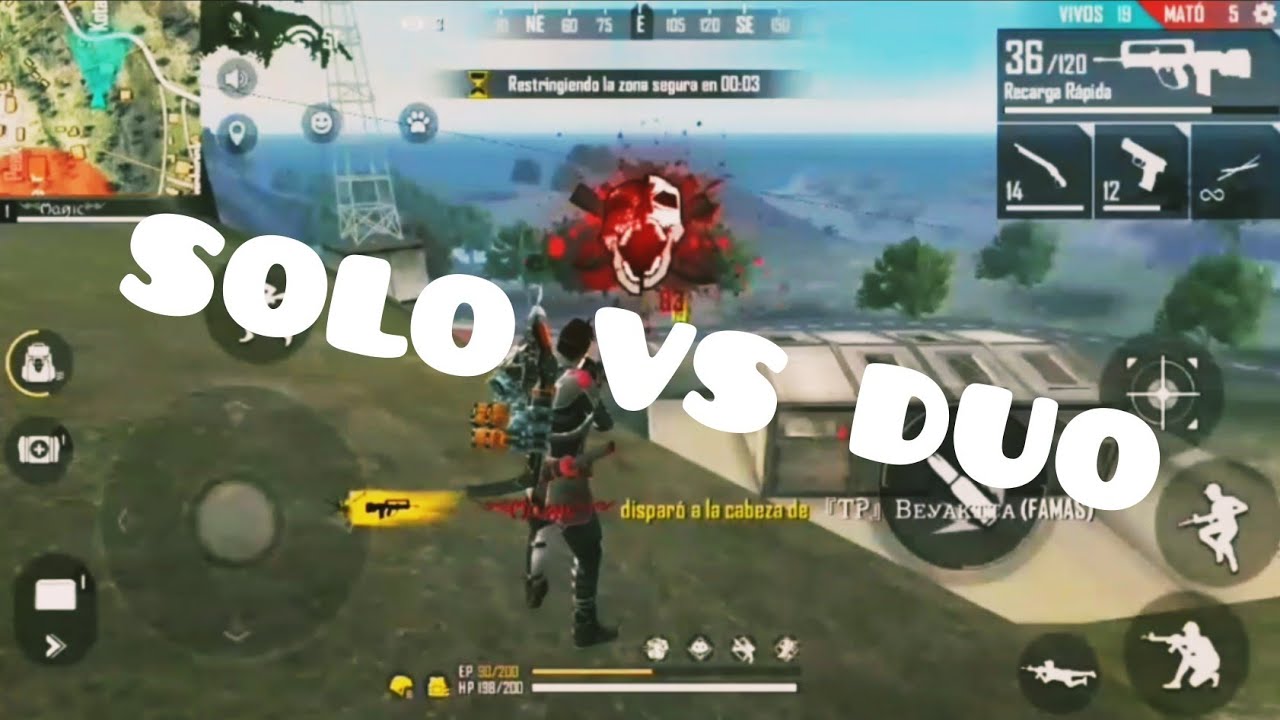 FREE FIRE //SOLO VS DUO - YouTube