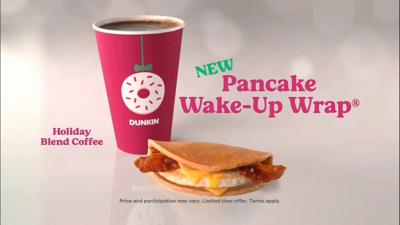 Dunkin' Pancake Wake-Up Wrap TV Spot, 'You Make the Holidays Happen ...