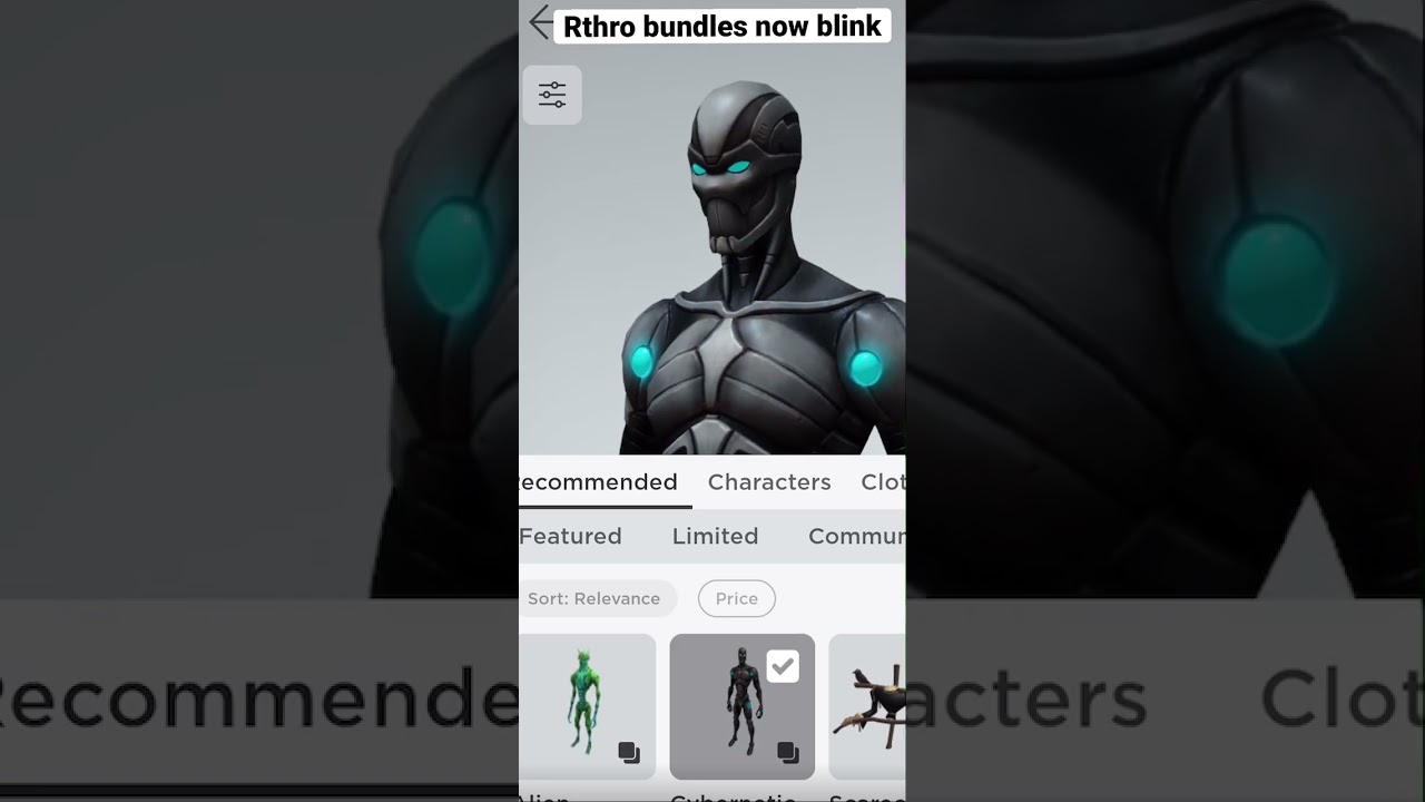 Rthro bundles blink now - YouTube