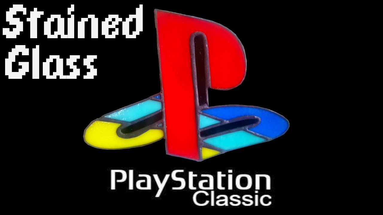 CLASSIC PLAYSTATION - Stained Glass PLAYSTATION LOGO - YouTube