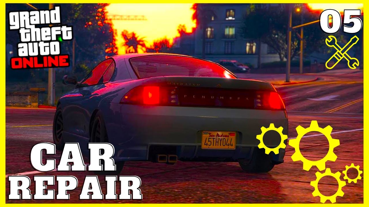 WE REPAIR CARS 05 [4K HD] GTA ONLINE #gtaonline #games #gameplay - YouTube