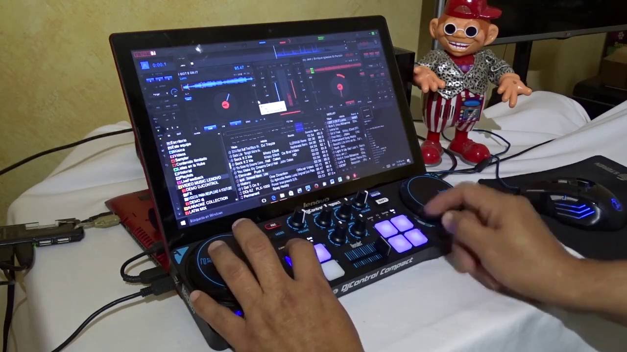 TUTORIAL CONTROLADOR DJ - HERCULES DJ CONTROL COMPACT Para ...