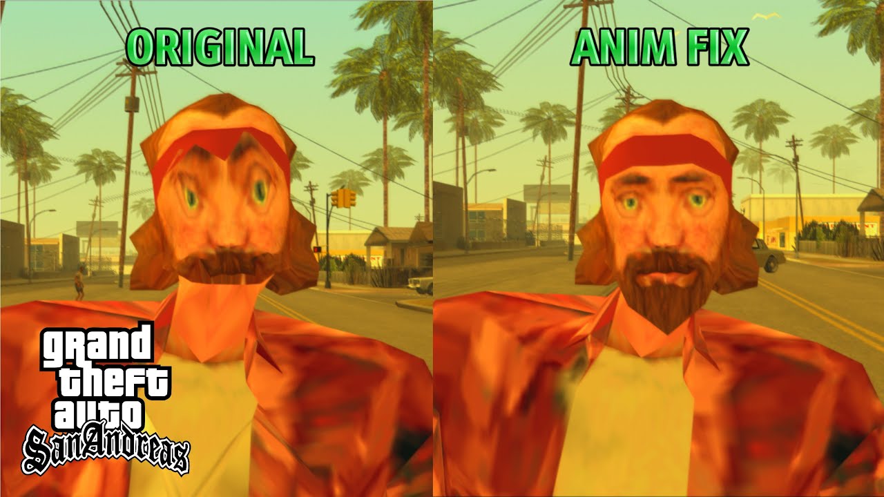 Animation Fix - GTA San Andreas - YouTube