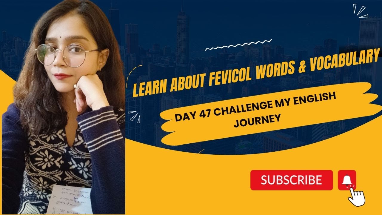 Day 47 of My English Learning Journey। English Journey| Daily challenge ...