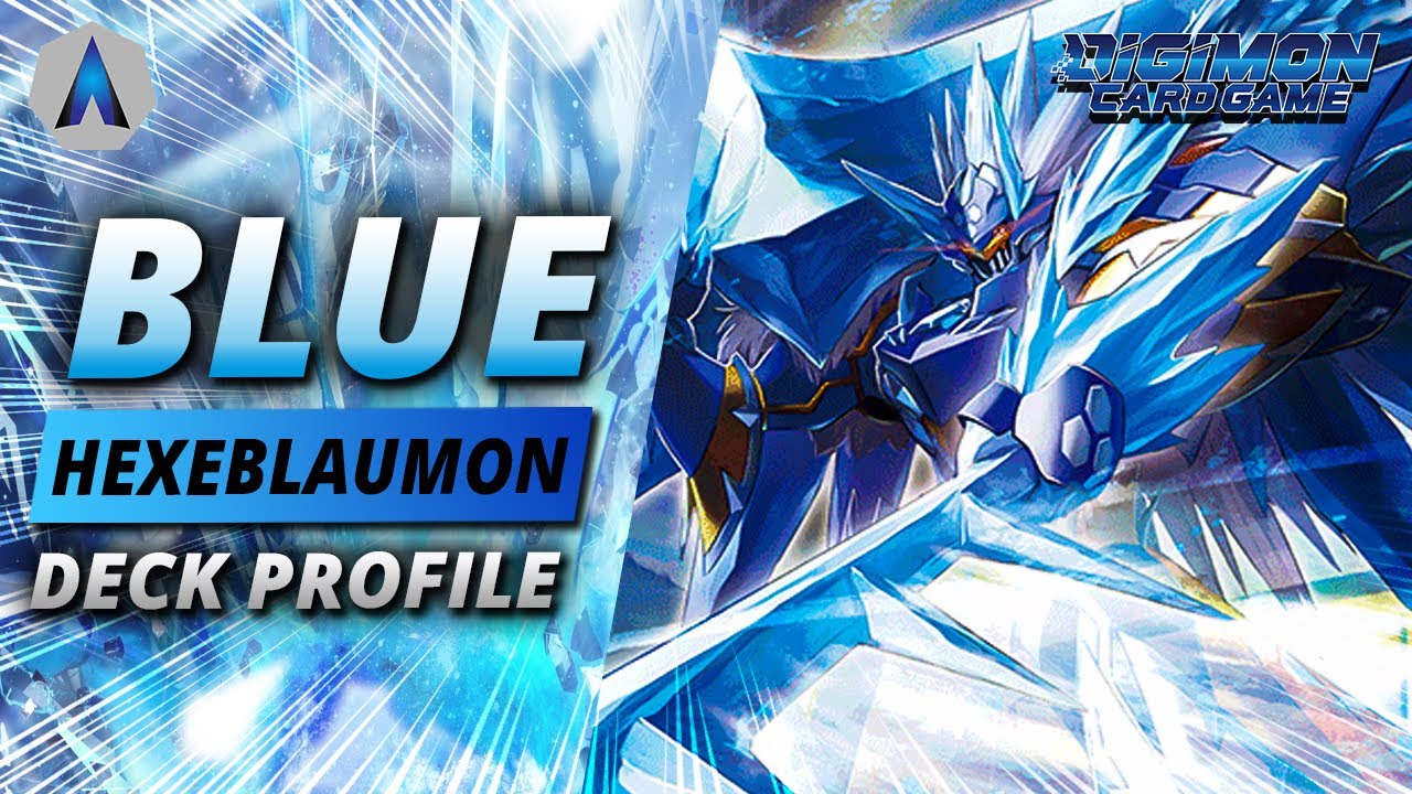 Digimon! COMPETITIVE!!! Blue Hexeblaumon Deck Profile! (BT5 English ...