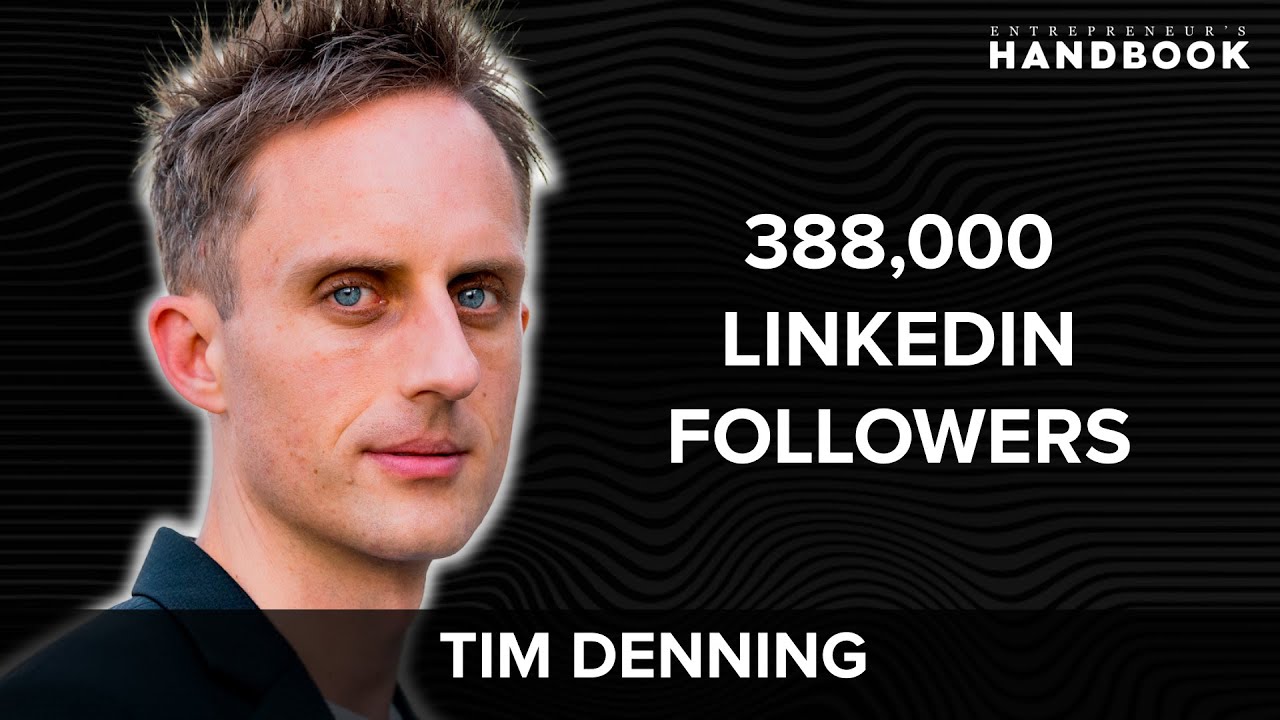 How To Use LinkedIn To Grow Your Business w/ Tim Denning | 388k ...