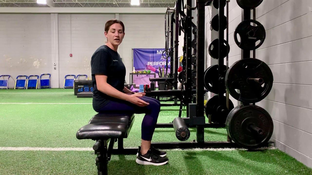 Isometric Knee Extension - YouTube