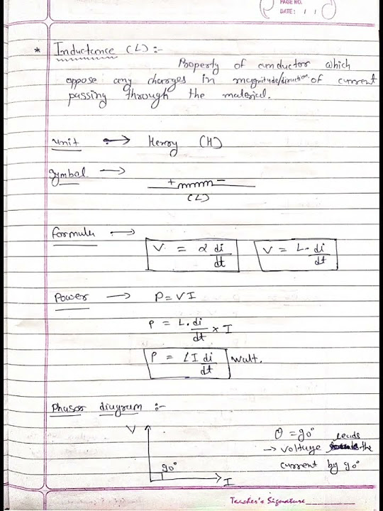 1. Electrical circuit elements (R, L and C) ( Ch-1 ) - YouTube