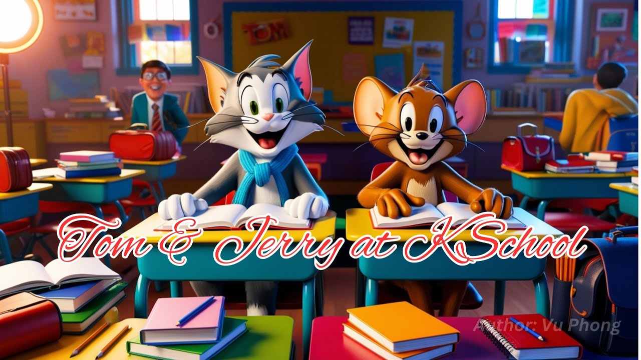 Tom & Jerry at School Vol. 1 #nhacthieunhi #tomandjerry #kidsong # ...
