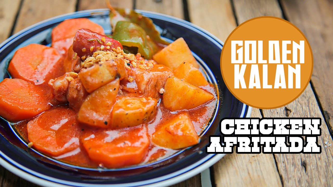 Chicken afritada | ANG PASILAB NI ADAN SA LIKOD NG GOLDEN KALAN - YouTube