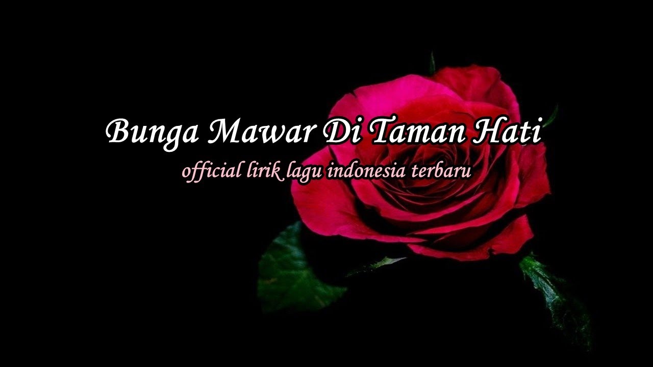 BUNGA MAWAR DI TAMAN HATI - official lirik lagu indonesia terbaru - YouTube