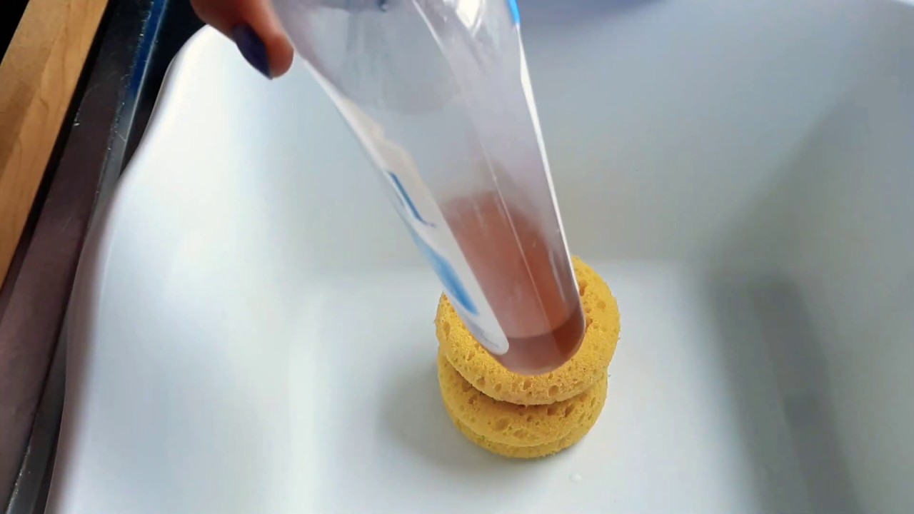 Expanding lil sponges & making Hexol milk🍶🥛 - YouTube