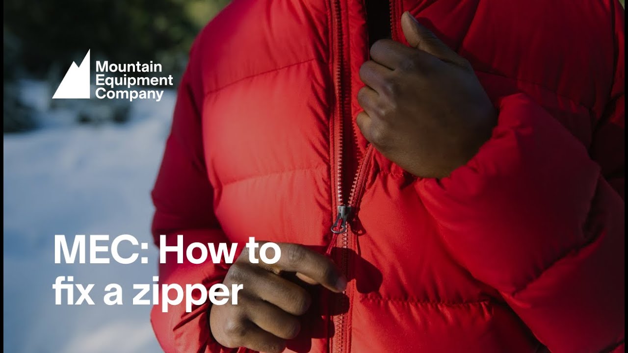 How to fix a zipper - YouTube