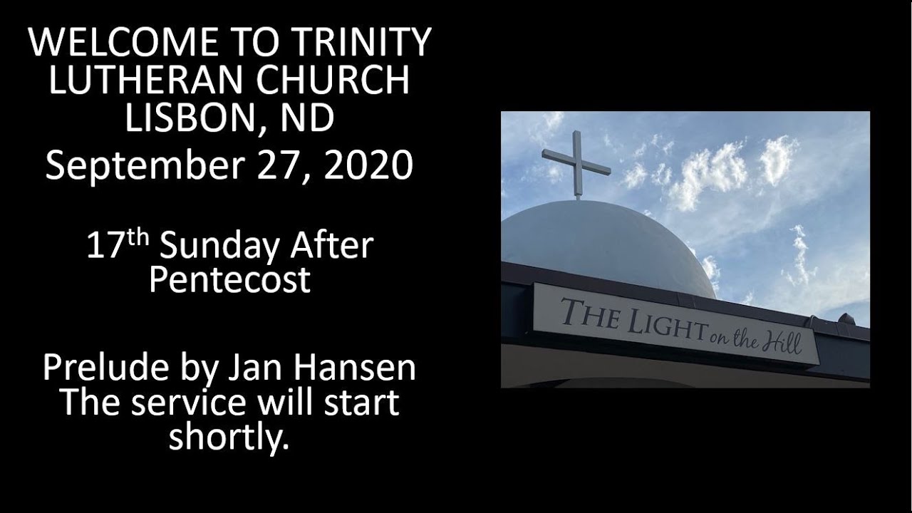 September 27, 2020 - YouTube