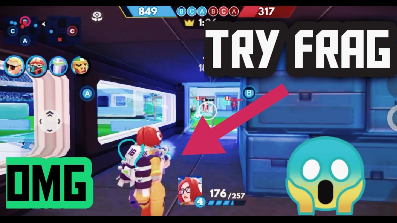 TRY FRAG Pro Shooter GAME 😱 l 4 v/s 4 😯 l Frag pro shooter Tip and ...