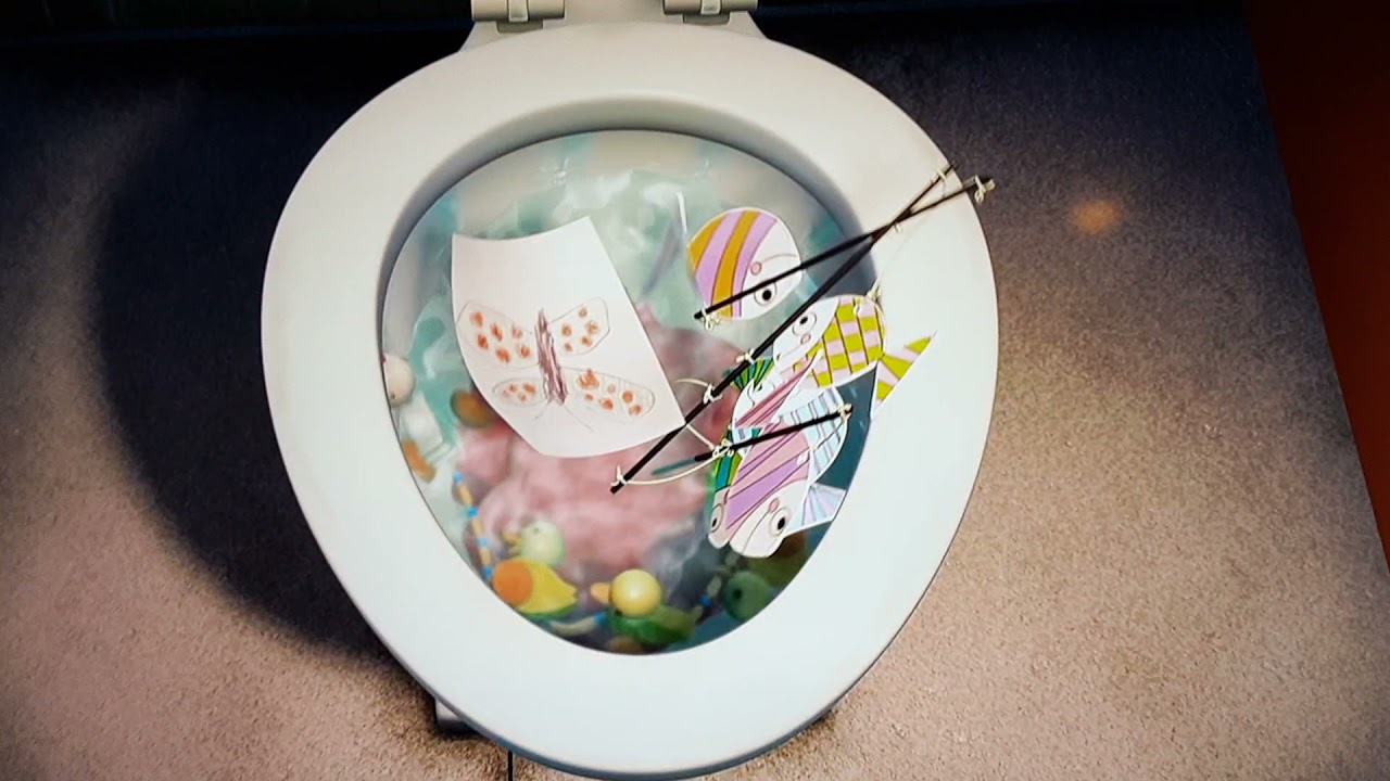 Monsters inc Flush In The Toilet scene - YouTube