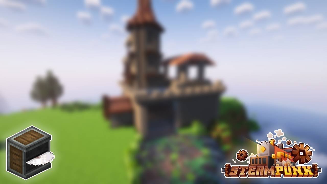 SteamPunk: EP04 | Tunnel Bore & Tree Farm | Minecraft 1.19.2 - YouTube