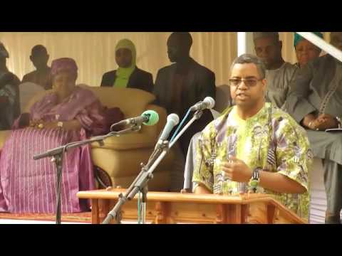 Alex Haley's Grandson speaking at the opening of the 2016 Roots ...