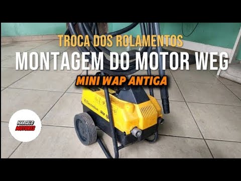 troca dos rolamentos montagem do motor Weg mini wap antiga(Marcelo ...