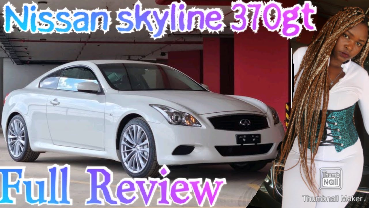 NISSAN SKYLINE 370-GT FULL REVIEW - YouTube