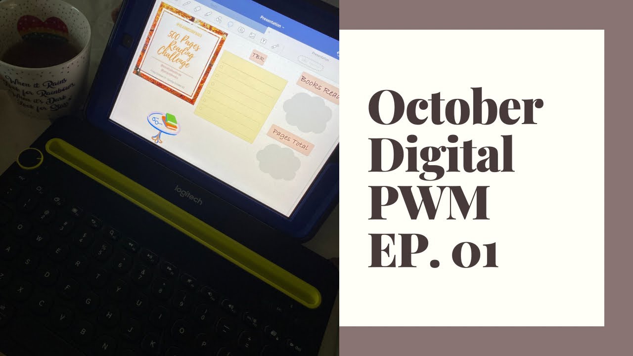 October Plan with me// Digital Planner Ep. 01 - YouTube