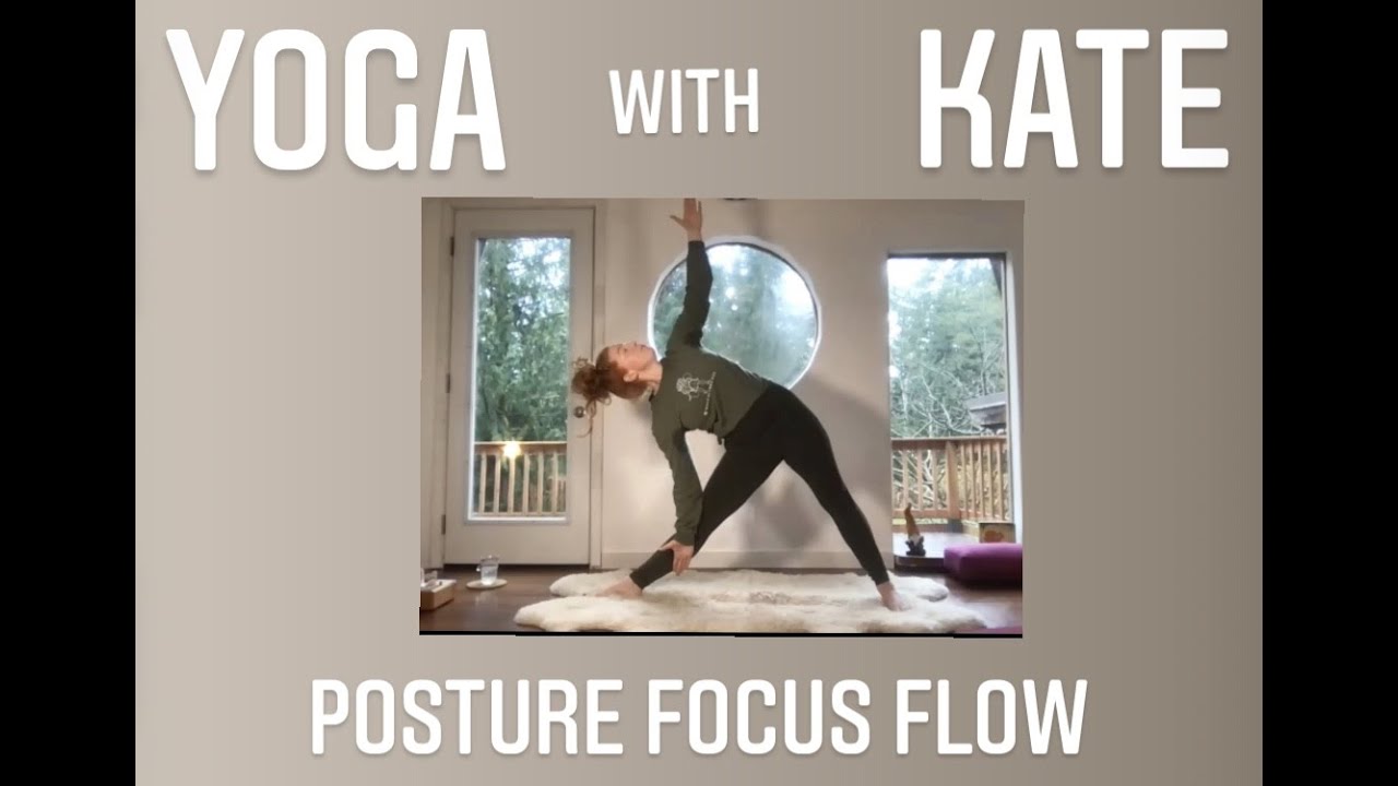 Posture focus flow - sample class - YouTube