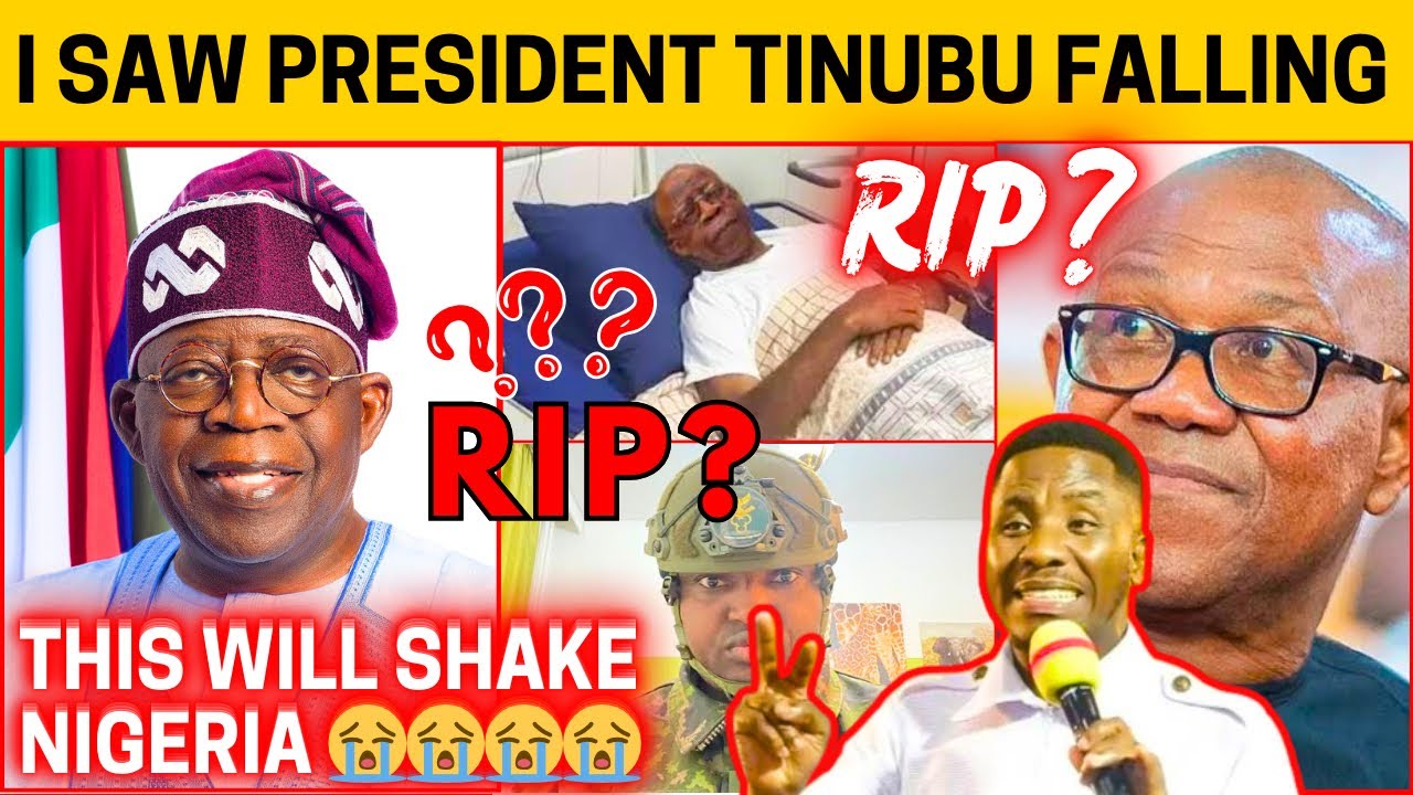 I SAW NIGERIA PRESIDENT TINUBU FALLING‼️- Shocking Prophecy About ...