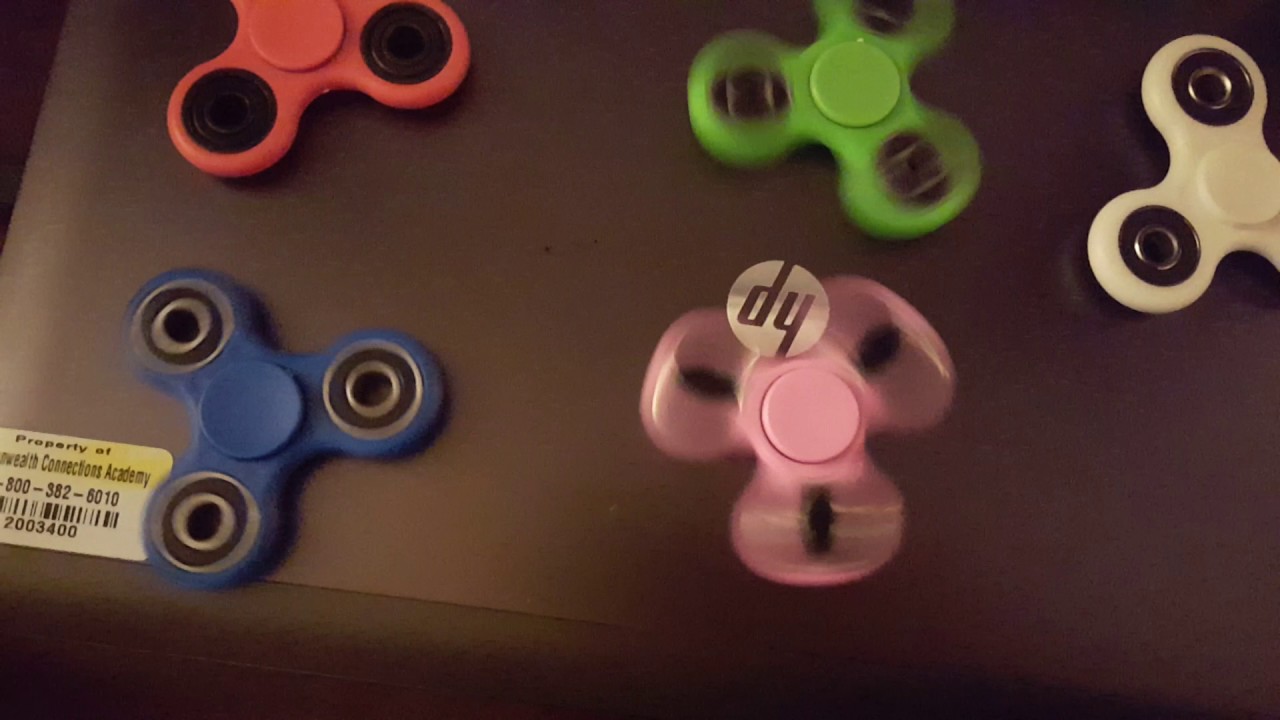 FIDGET SPINNER TABLE SPIN COMPARISON!! - YouTube