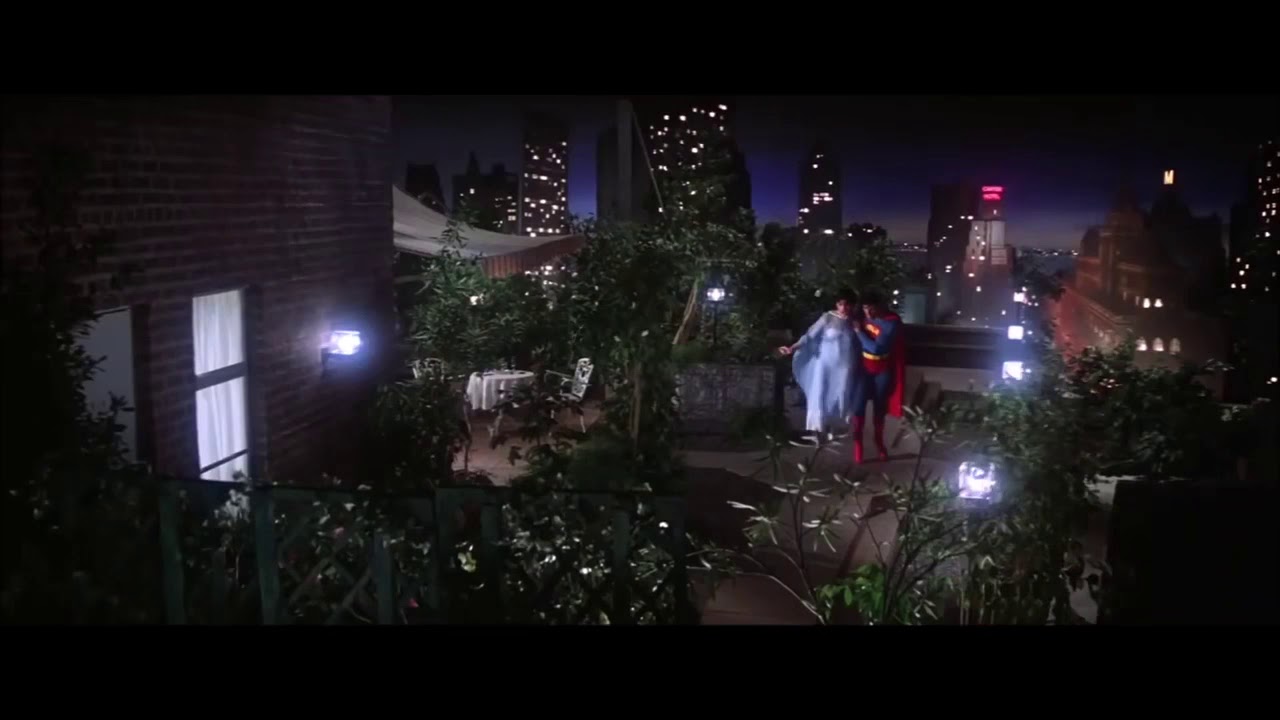 Superman 1978 flying scene Peter Pan style - YouTube