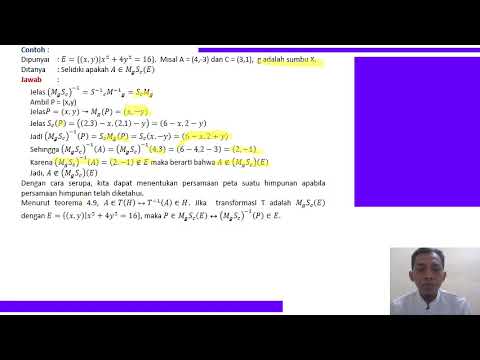 Geometri Transformasi | Setengah Putaran (Part 9) Contoh Soal - YouTube