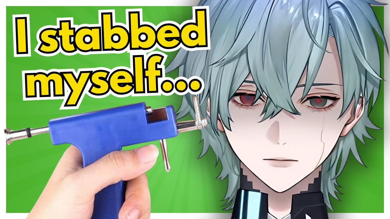 How Nix pierce himself (twice) - YouTube