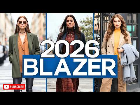 How to Wear a Blazer in 2026 | 7 Best Everyday Outfits (Chic & Easy)
