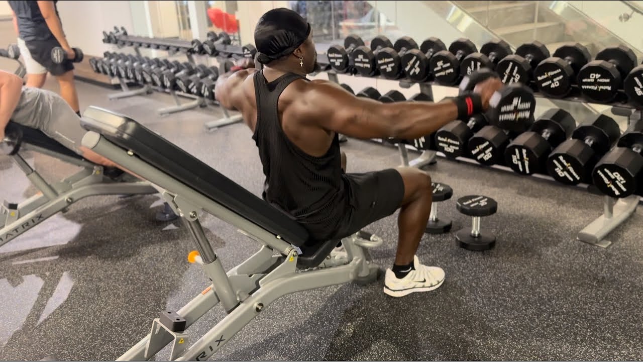High intensity weight training for muscle gain - YouTube