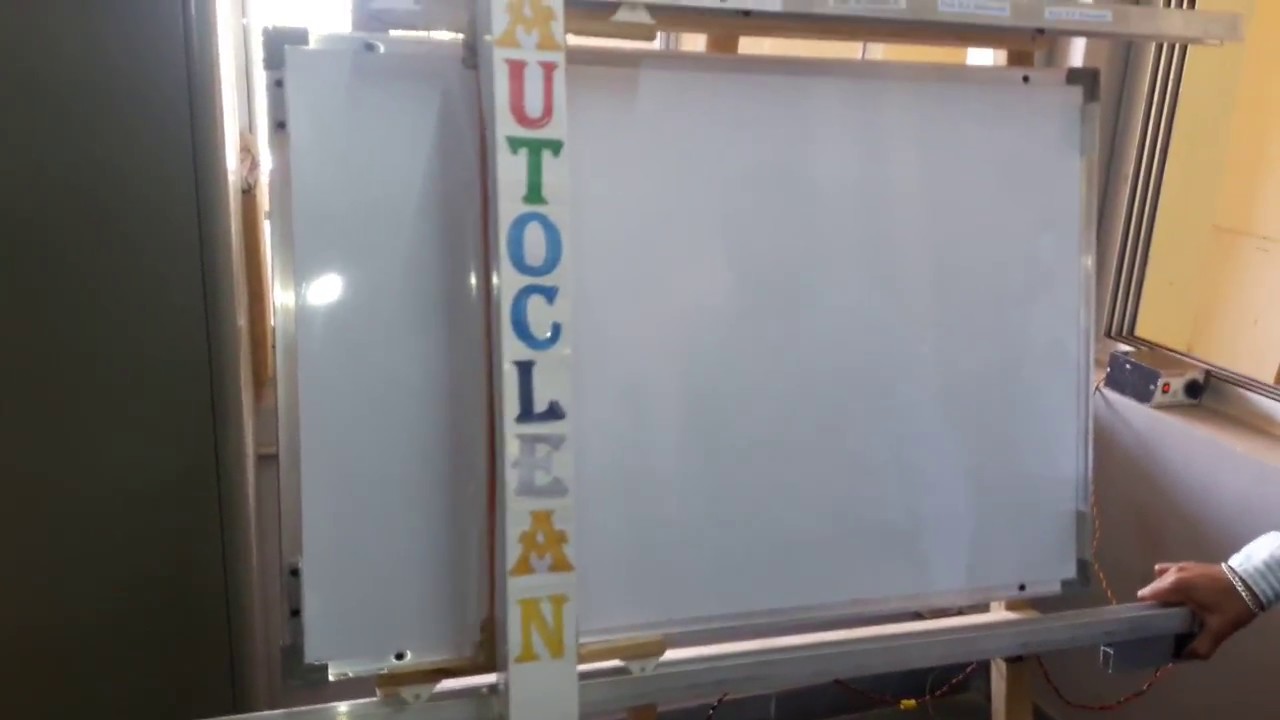 AUTOMATIC BOARD CLEANER AUTOCLEAN Mechanical Engineering Project - YouTube