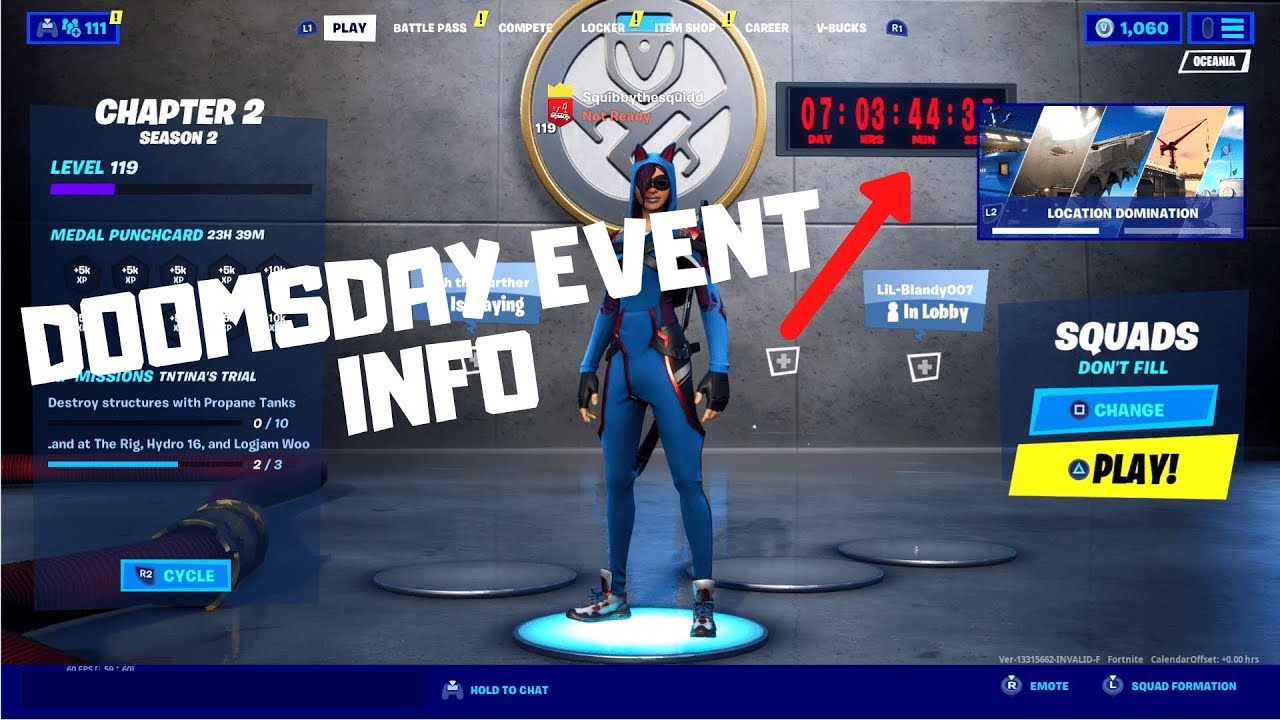 NEW DOOMSDAY EVENT COUNTDOWN/INFO!! Fortnite Battle Royale - YouTube