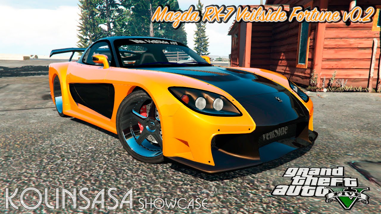 GTA 5 Mazda RX-7 Veilside Fortune v0.2 - YouTube