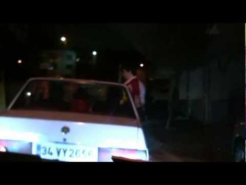 Asker eğlencesinden konvoy görüntüleri-1