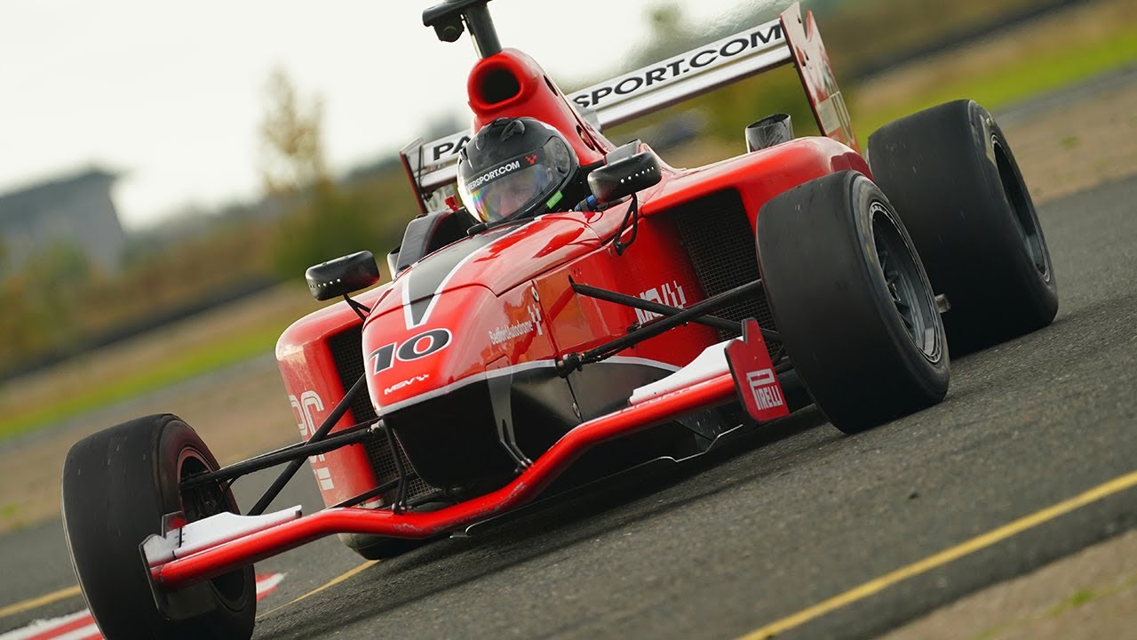 Driving a Formula 3000 Car at Palmer Sport - YouTube