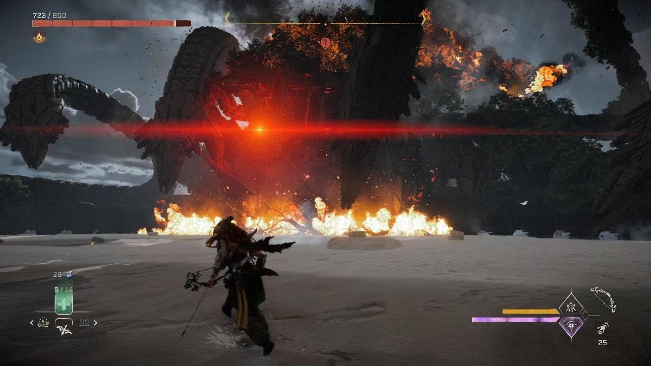 Horizon Forbidden West - Burning Shores|End game boss battle - Very ...