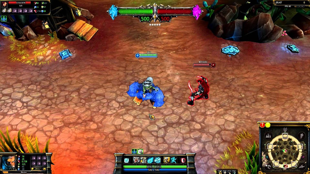 (OLD) Grungy Nunu League of Legends Skin Spotlight - YouTube