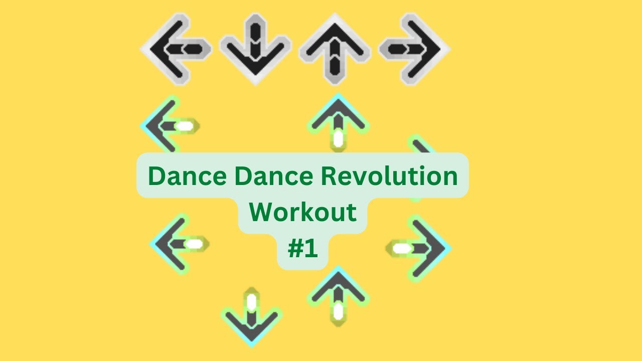 DDR Dancing Workout #1 (Dance Dance Revolution) - YouTube