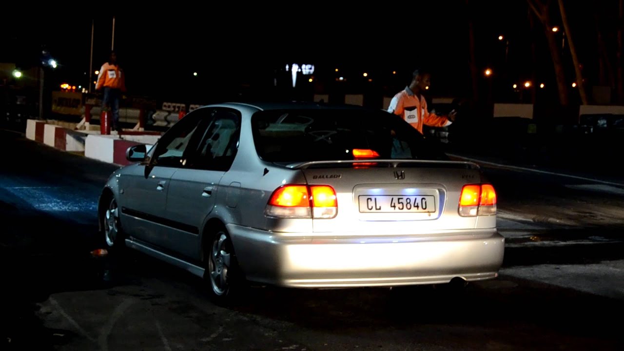 Honda Ballade Vtec at Robot Racing - YouTube