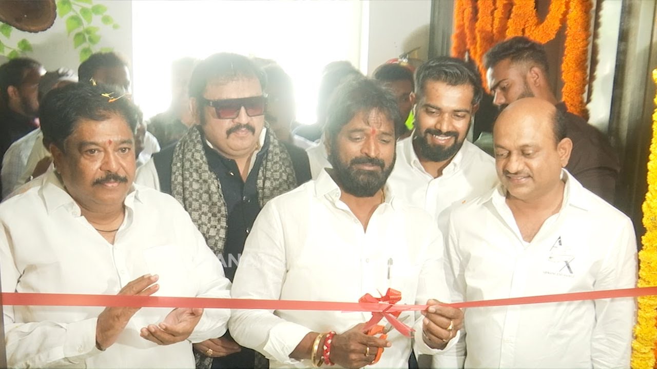 Minister Srinivas Goud Launch Chiguru Restaurant | Manastars - YouTube